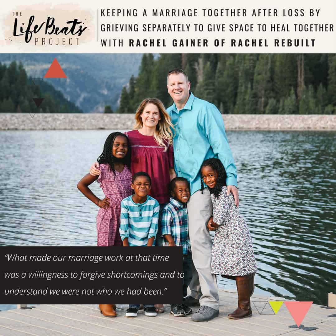 Keeping a marriage together after loss by grieving separately to give ...